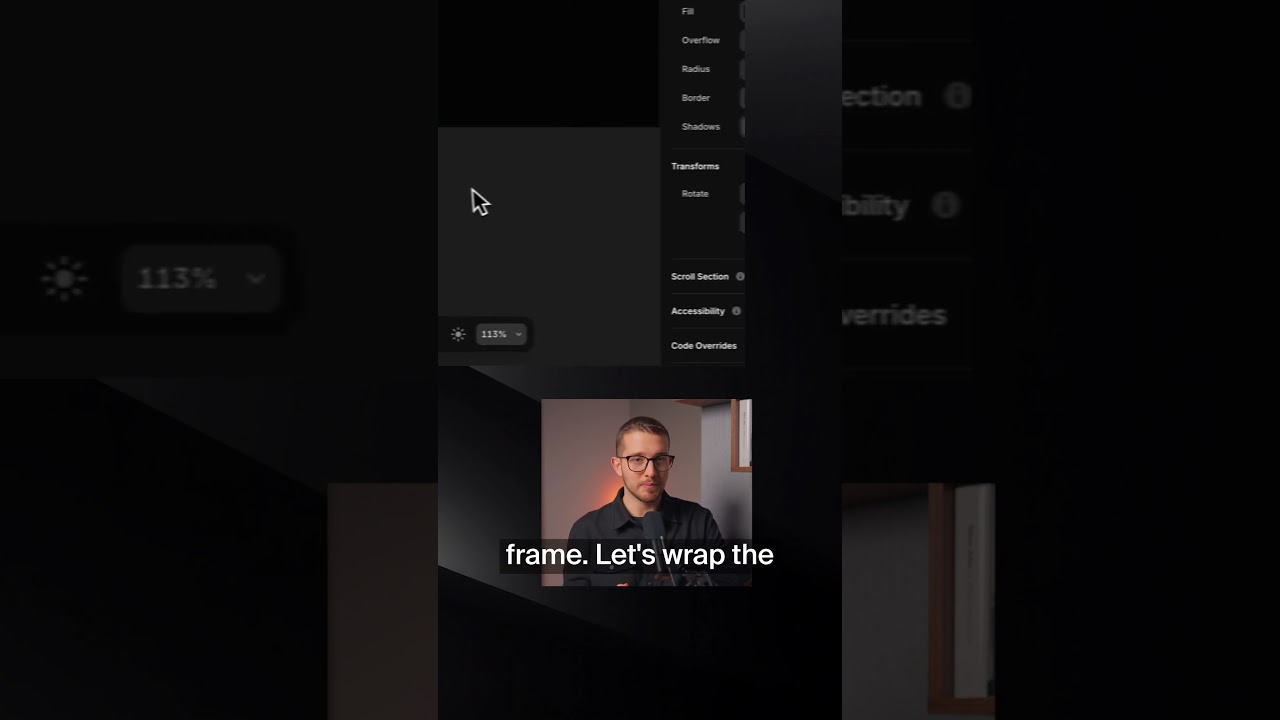 let's create a crazy 3D card flip animation in @framer without touching code.
