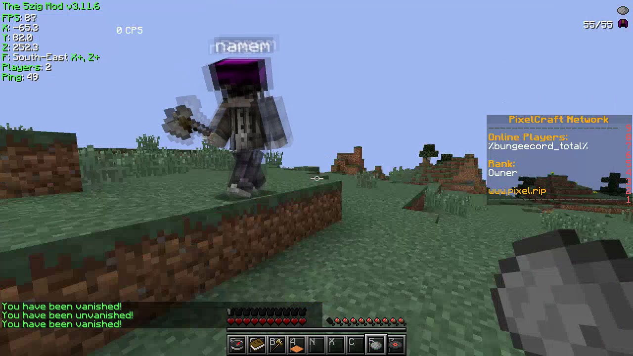 [Bukkit] StaffMode Plugin