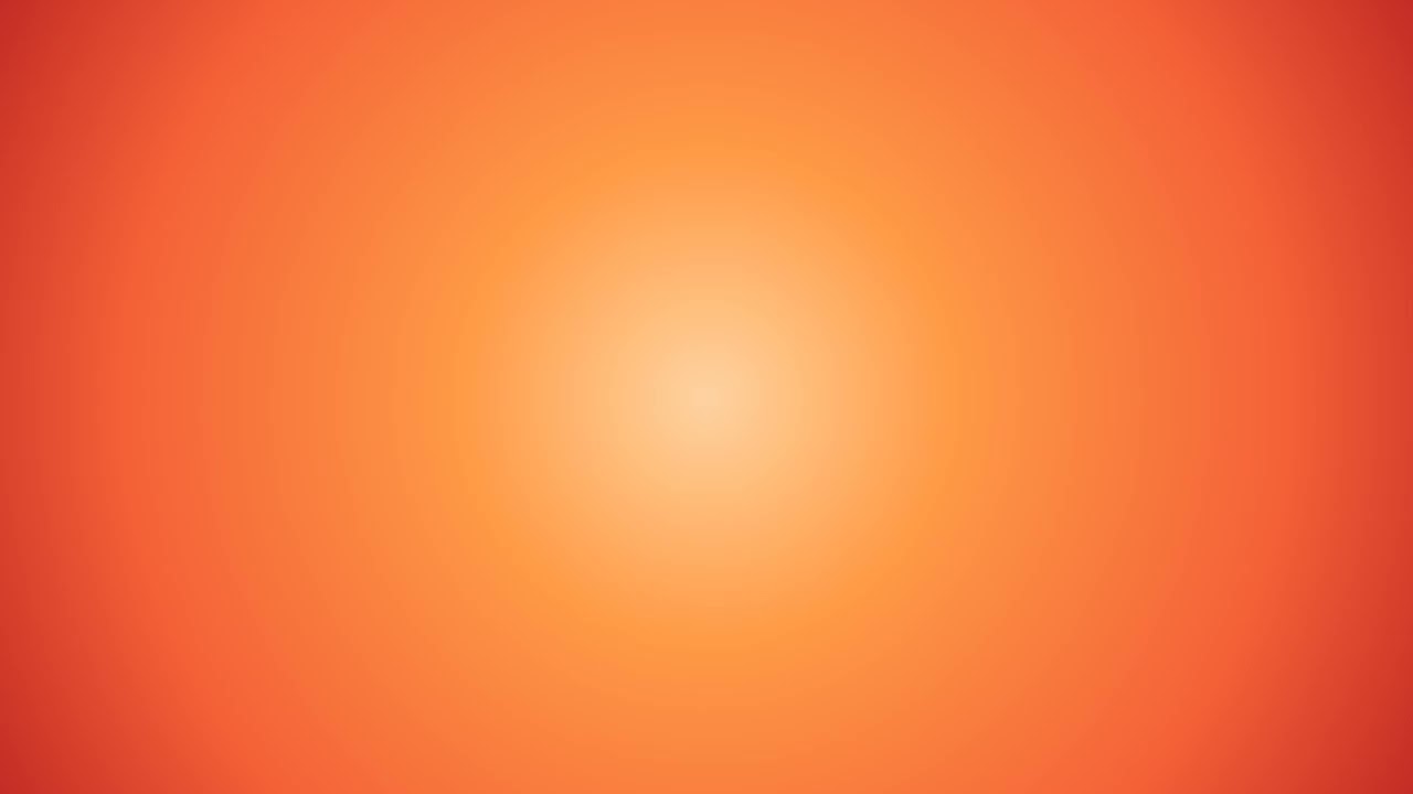 Sunset Ember Wash | Orange to Deep Red Gradient Background for 12 hours