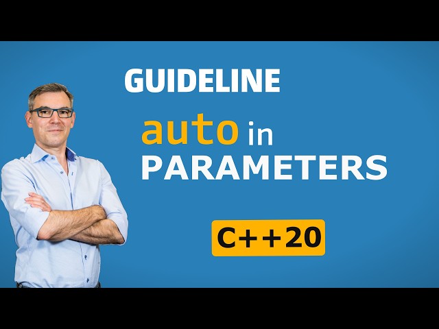 C++ Insights Episode 64: C++20 Guideline: When to Use auto in Function Parameters - Andreas ...