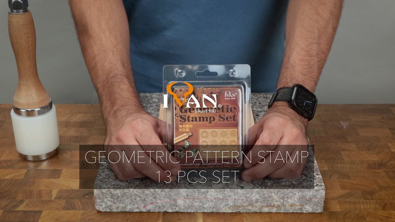 Geometric Pattern Stamp 13 Pcs Set