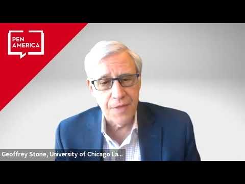 Professor Geoffrey R. Stone Explains the Sedition Act of 1918