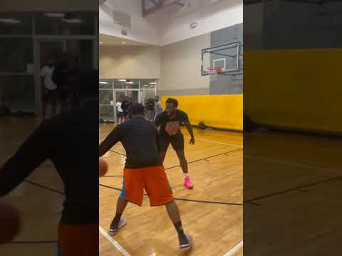 SCARRY TERRY HUMILIATES COLLEGE BASKETBALL PLAYERππ #ballislife #basketball #talkingtrash