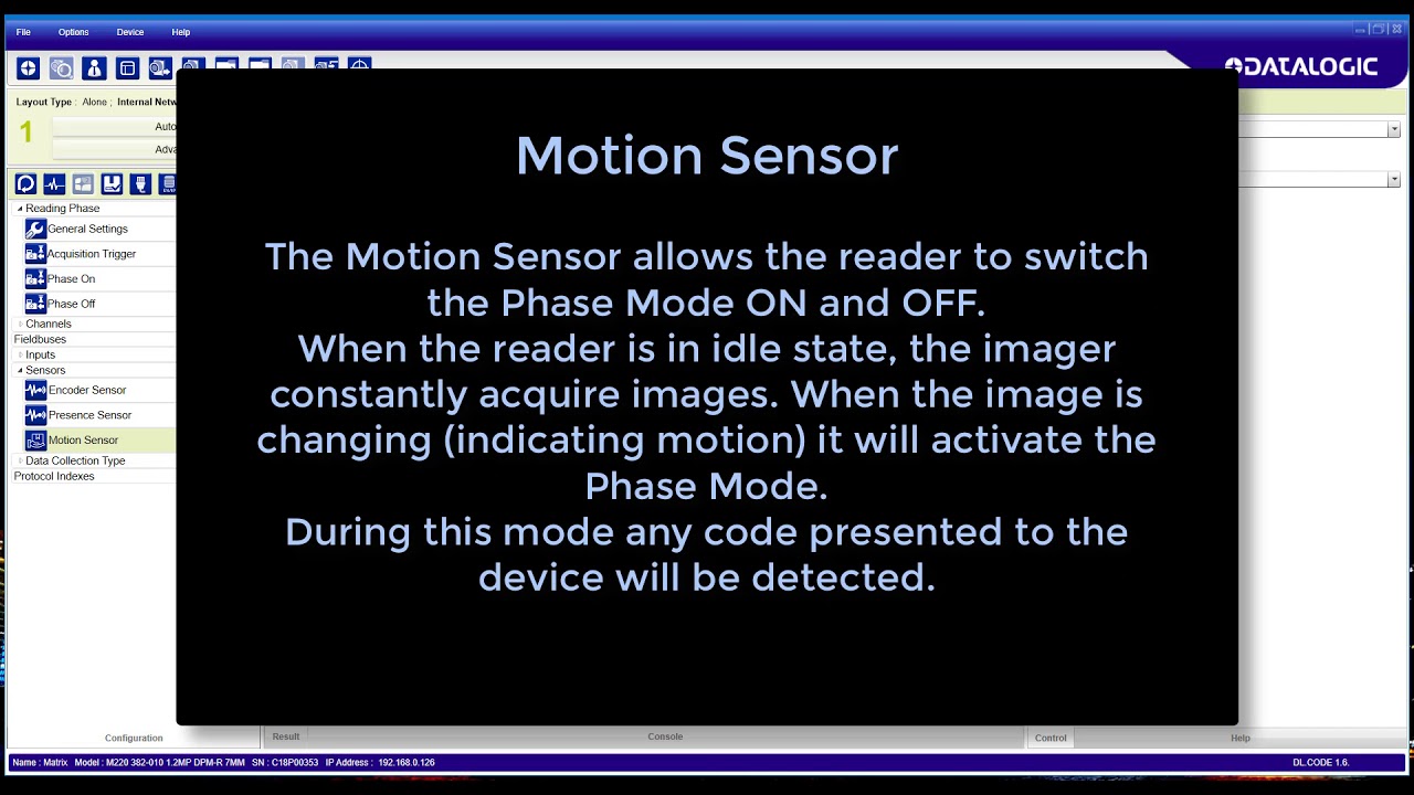 New DL.CODE 1.6 for Matrix Series | Tutorial with Matrix 220 - Presentation Mode using Motion Sensor