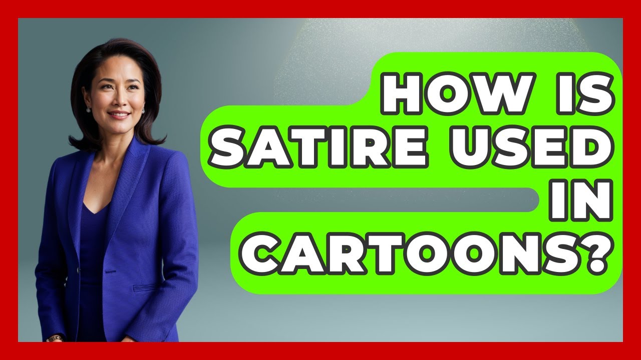 How Is Satire Used In Cartoons? - Literary Icons