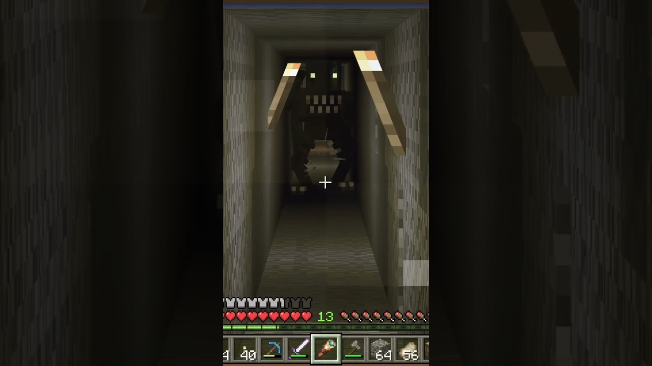 Remastered cave dweller #cavedwellers #minecraft #minecraftshorts #scary #youtube #shorts #caves