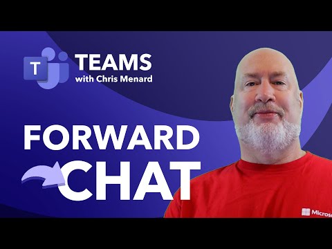 How to Forward a Chat Message in Microsoft Teams | New 2024 Update!