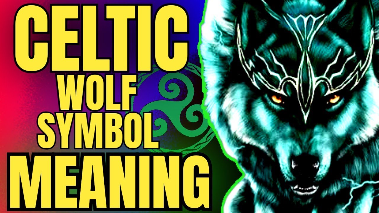 🍀Wolf symbolism. Celtic wolf symbol explained. Tattoo meaning and Origins.