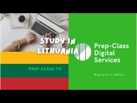 Study in Lithuania – Prep-Class Digital Services