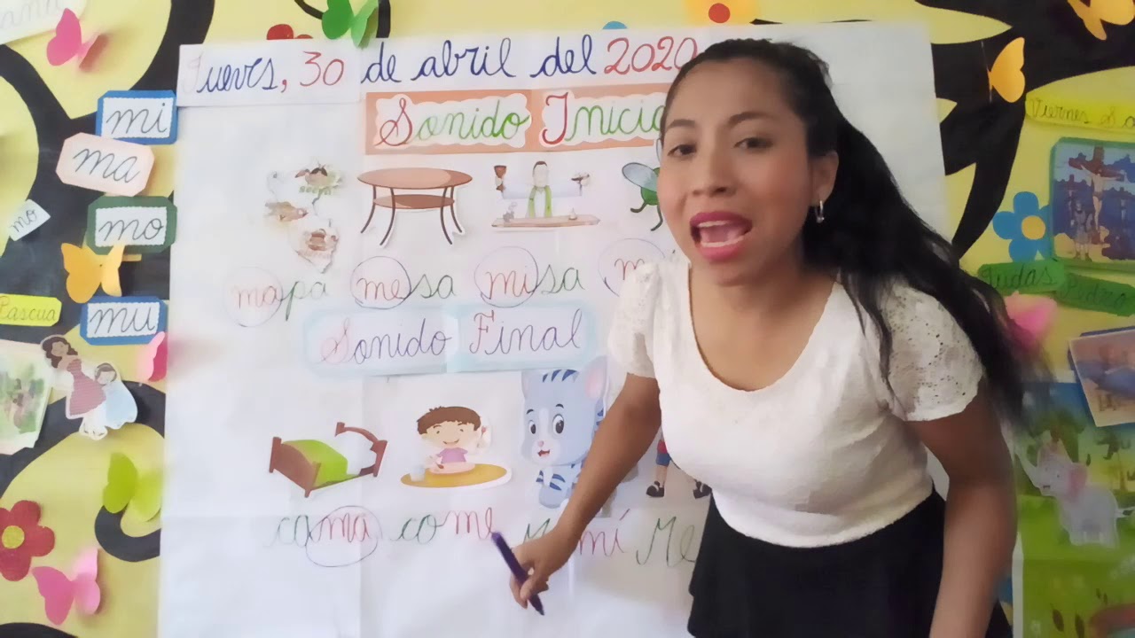 SONIDO INICIAL Y FINAL LETRA M