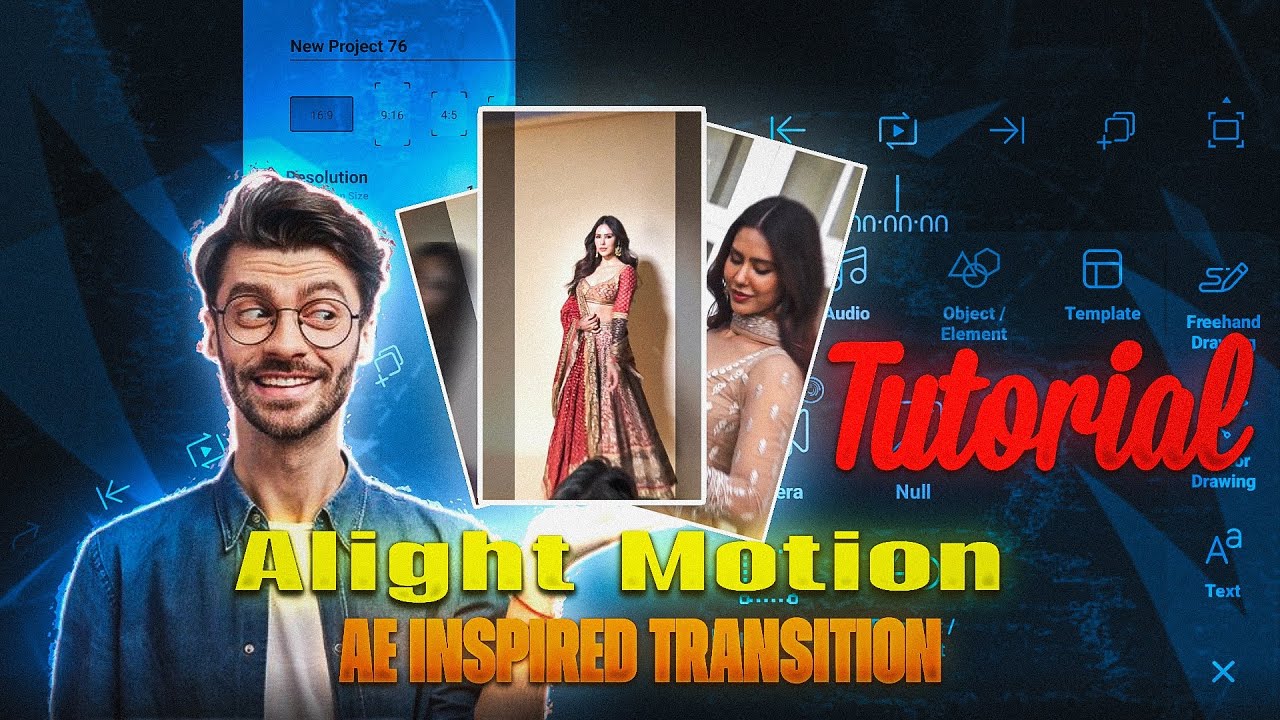 Ae Inspired Alight Motion Transition Tutorial|Alight Motion Basic Transition Tutorial|Instagram Edit