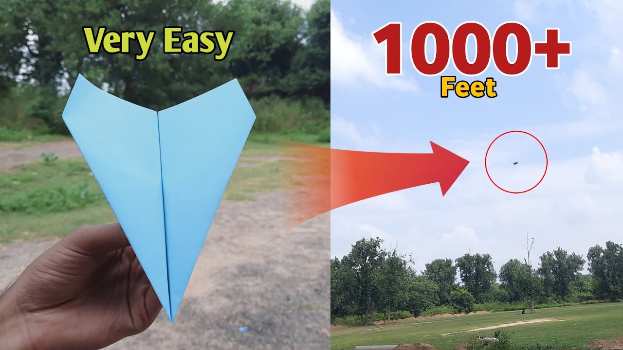 Best Paper Airplane Designs - World Record Flying Techniques | Origami ...