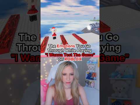 The EMOTIONAL Roller Coaster of Playing “I WANNA TEST THE GAME” On ROBLOX! #roblox #robloxgamer