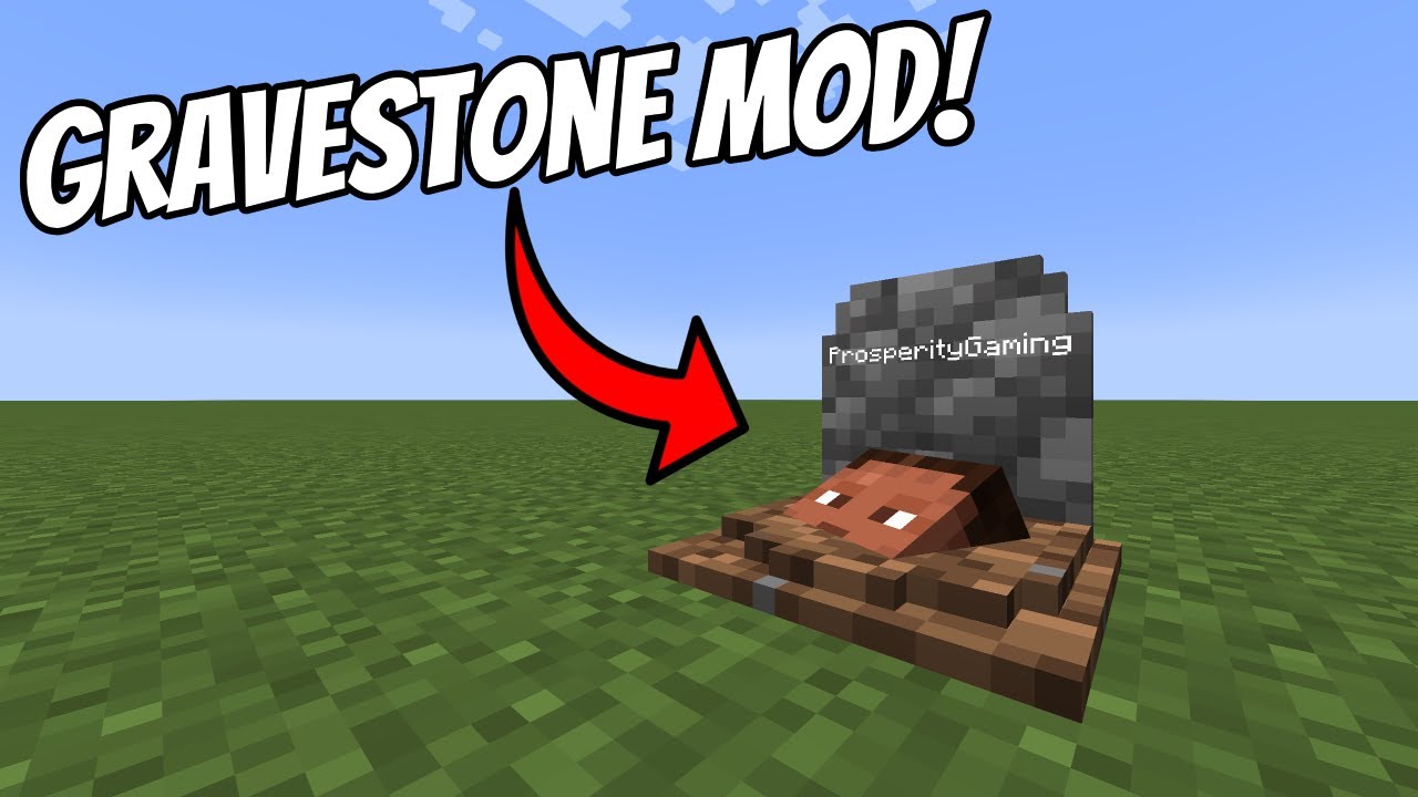 Minecraft: Gravestone Mod! | Quick and Simply Gravestone Tutorial | Mod Tutorial - 1.21