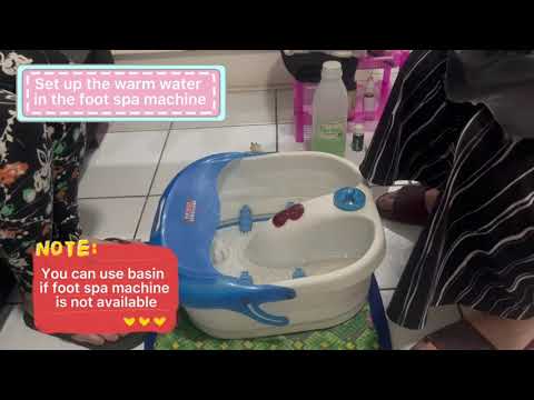 FOOT SPA PROCEDURE | STEP BY STEP | TLE | NAIL CARE | BEAUTY CARE