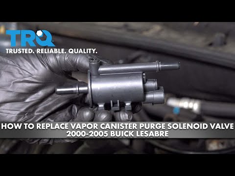 How To Replace Vapor Canister Purge Solenoid Valve 2000-2005 Buick LeSabre