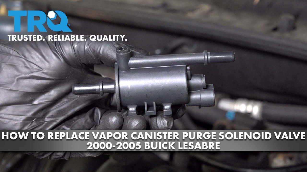 How To Replace Vapor Canister Purge Solenoid Valve 2000-2005 Buick LeSabre