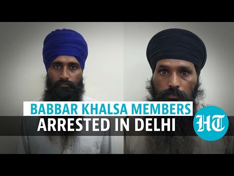 Watch: Two Babbar Khalsa International members arrested after gunfight in Delhi