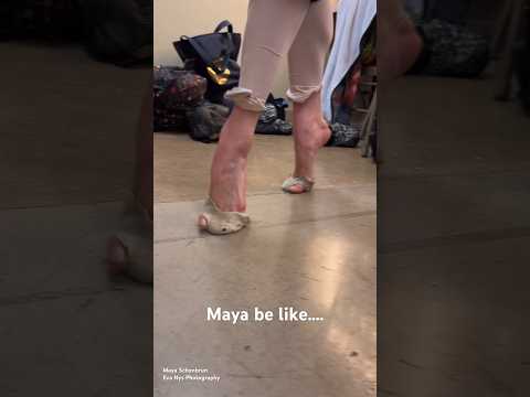 Walk a mile in these Louboutins ✨🩰 #pointe #toepads #shorts #ballet