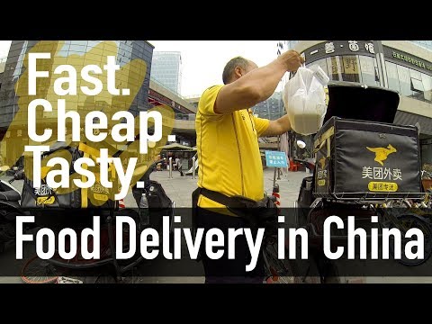 Food Delivery in China - Life Just Got Easier // This is China