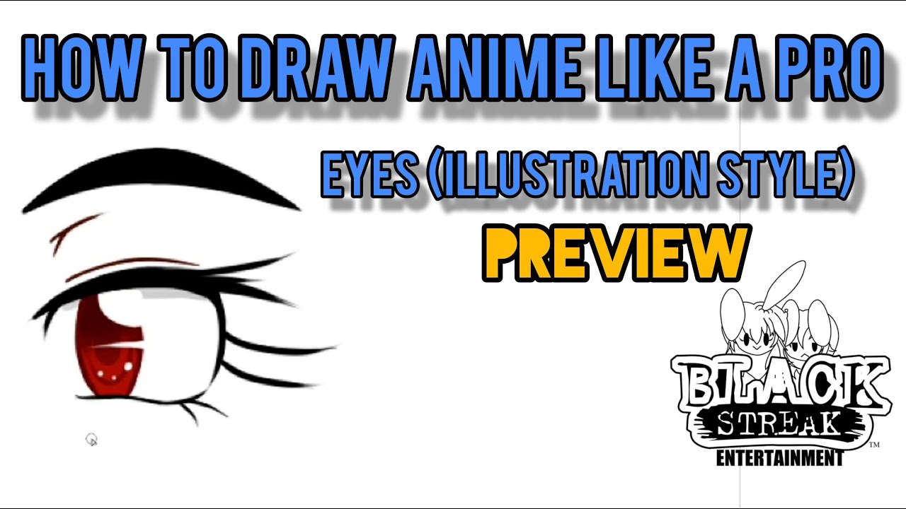 How to Draw Anime Eyes Like a Pro--Illustration Version