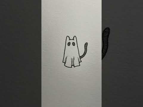 Small Tattoo Ideas: Cat ghosts 👻🐈⬛