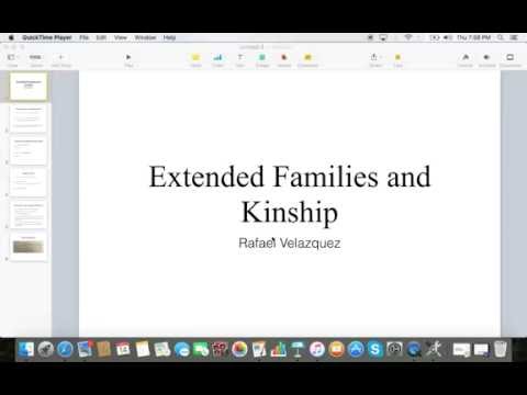 Extended Families and Kinship Psychology