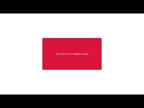 How to Align Text Vertically and Horizontally Center using CSS Flexbox