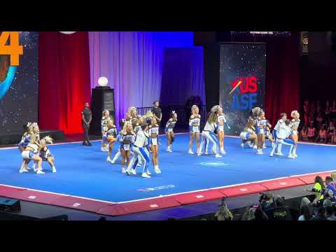 Stingray All Stars- Steel - 2024 World Championship Final- Medium Coed 6 Bronze Champion 158.85