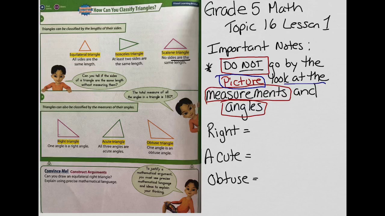 Grade 5 Math Topic 16 Lesson 1