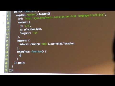 Firefox Extension in 5 minutes with Jetpack Builder (Mozilla Summit 2010)