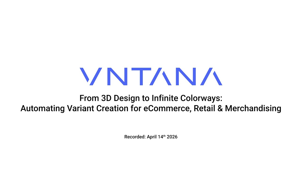 From 3D Design to Infinite Colorways: Automating Variant Creation for eCommerce Retail/Merchandising