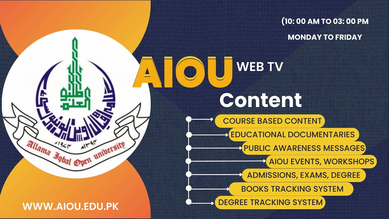AIOU TV Live Stream (August 16, 2023)