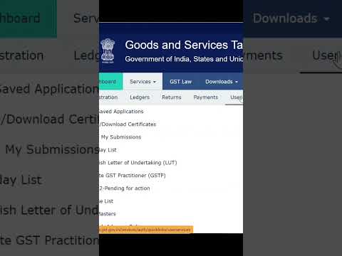 GST portal se GST certificate kaise download kare #gst #consultant