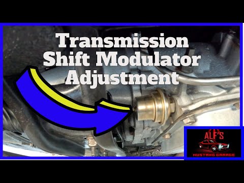 How To Adjust Your Transmission Shift Modulator Valve - C4 Automatic - 68 Mustang