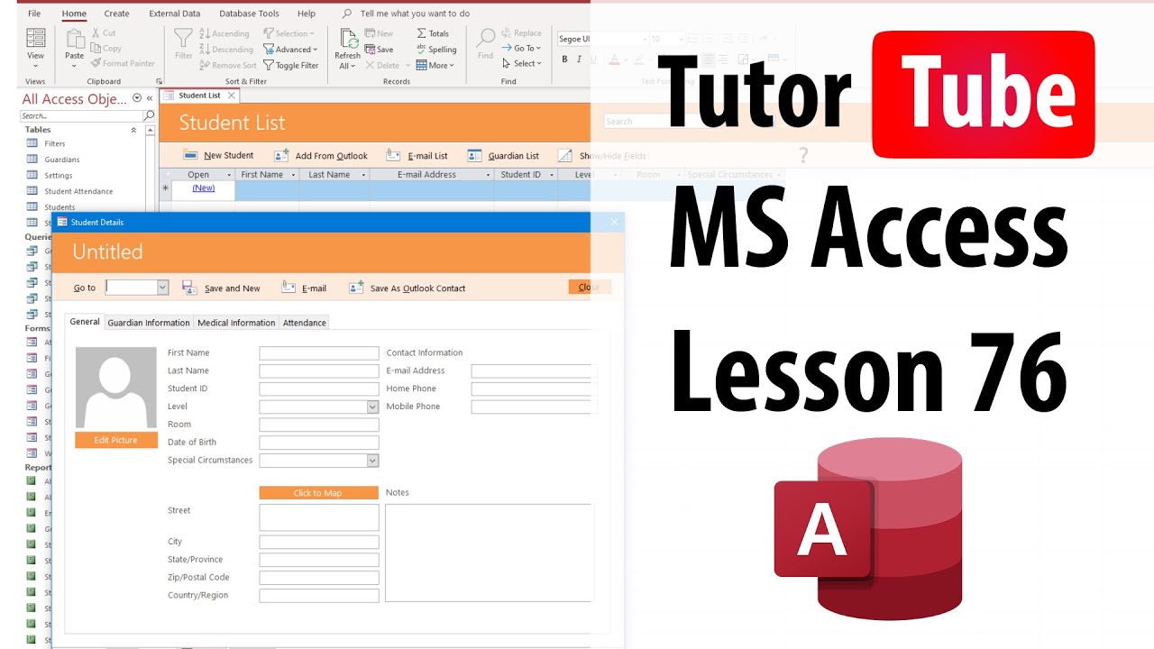 MS Access Tutorial - Lesson 76 - Database Documenter