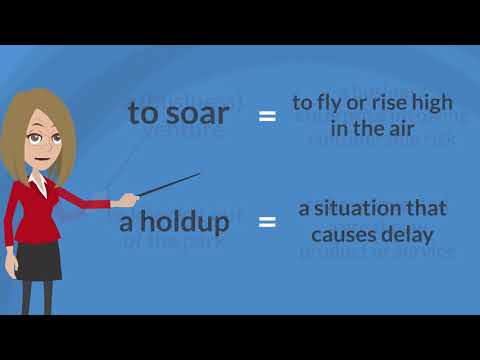 FCE Vocabulary Lesson 34 - First Certificate Preparation - Synonyms and Definitions