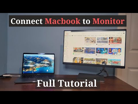 How to Connect a Macbook Pro to a Monitor - Full Tutorial with All Options