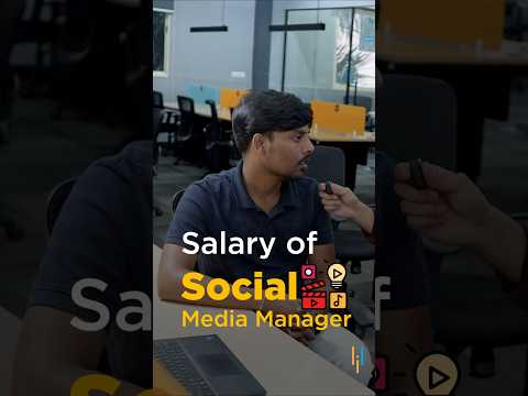 ????How Much Does A Social Media Manager Make ? | Salary Of Social Media Manager #shorts #simplilearn