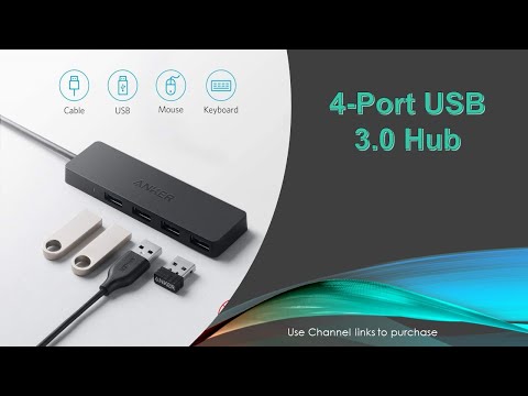 4-Port USB 3.0 Hub