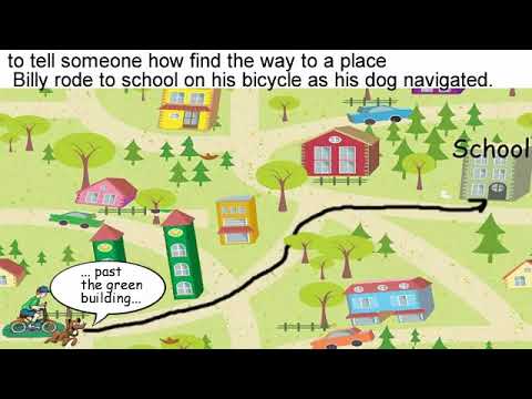 navigate meaning | Vocabulary for Kids | Children's Dictionary | Learn English Vocabulary