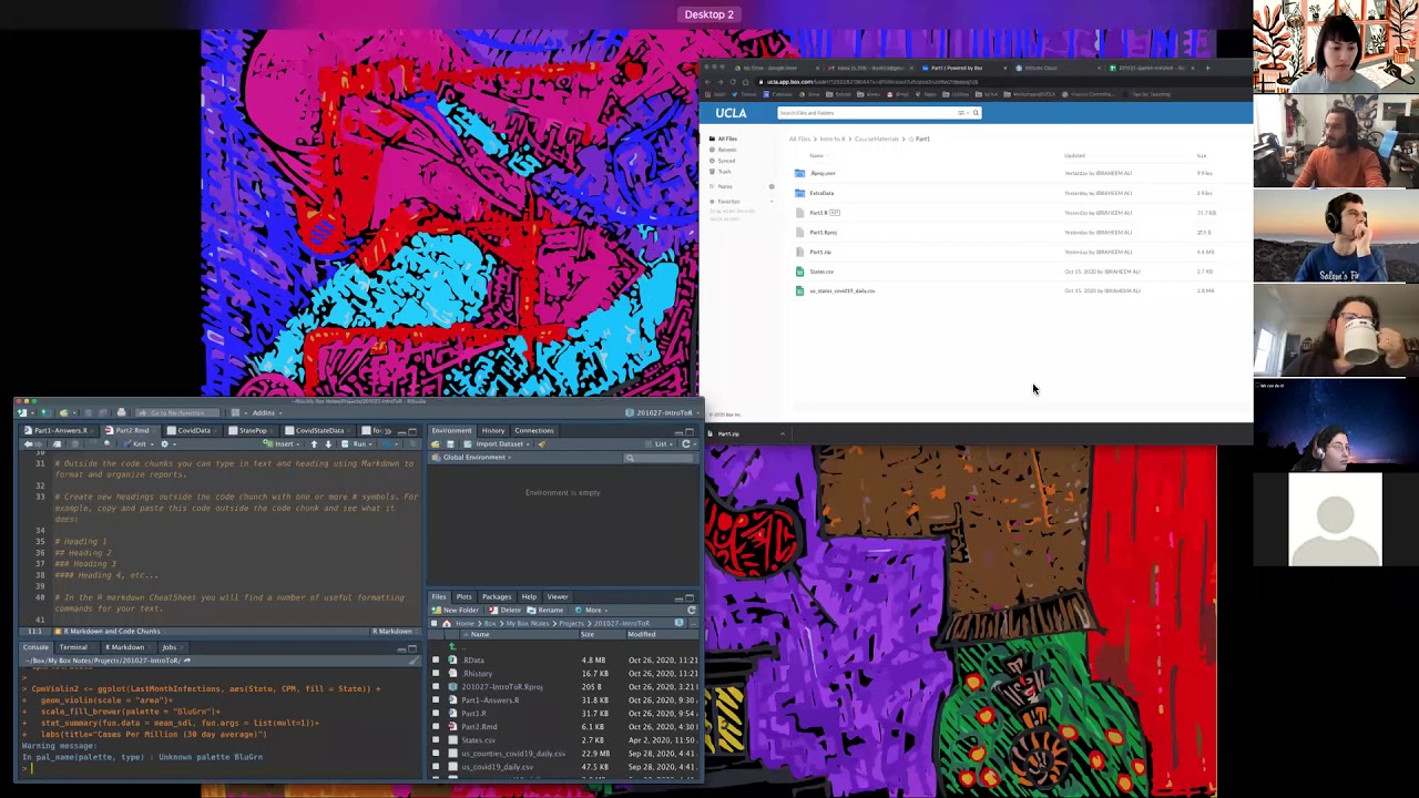 Intro to R and Data Visualization – Day 1