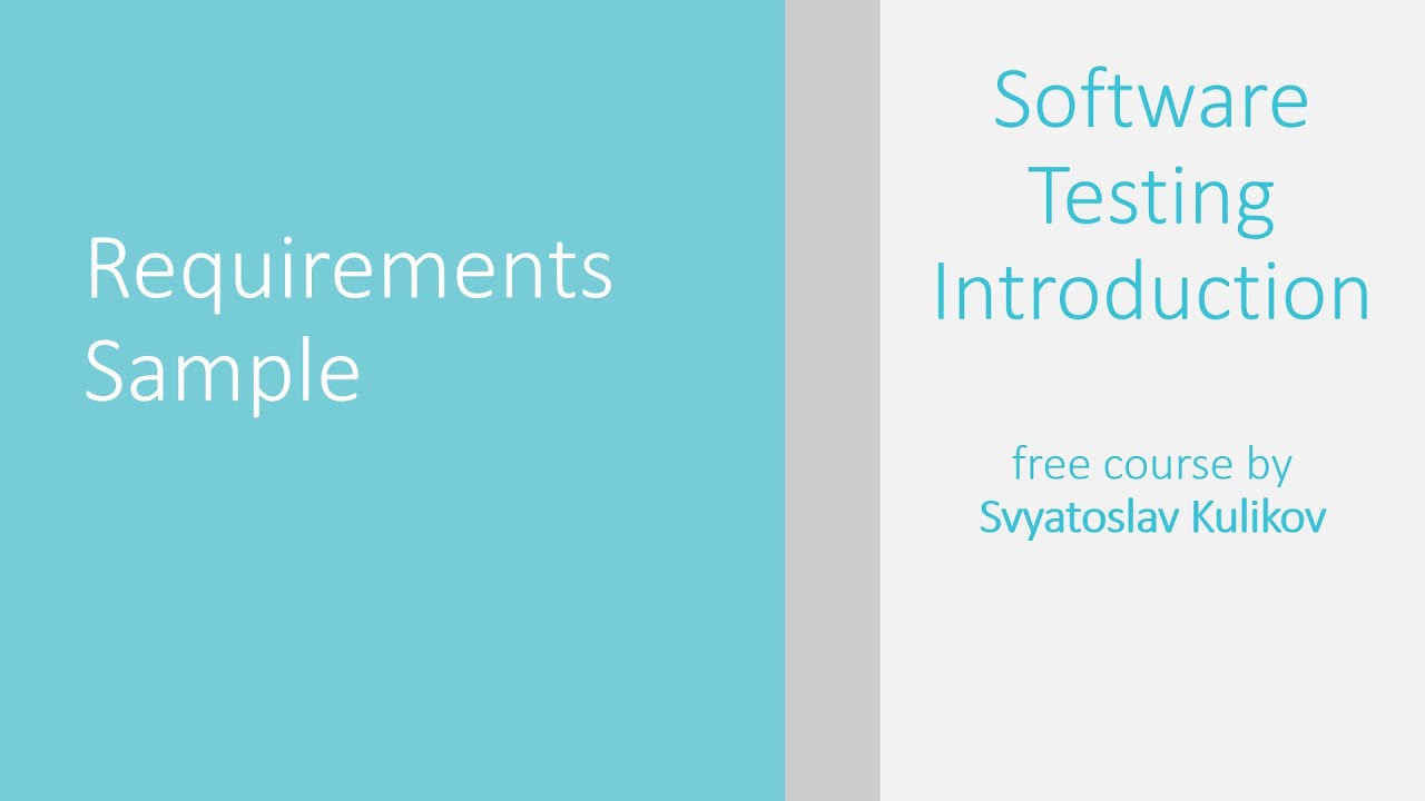 03 - 06 - Requirements Sample [RUS]