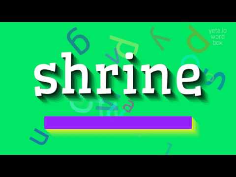 How to say "shrine"! (High Quality Voices)