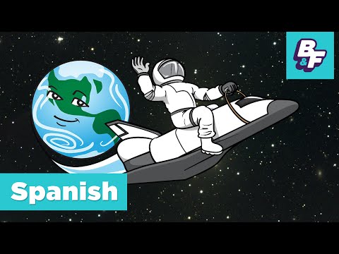 Learn the Planets – Spanish Solar System Song for Children With BASHO AND FRIENDS - Los planetas