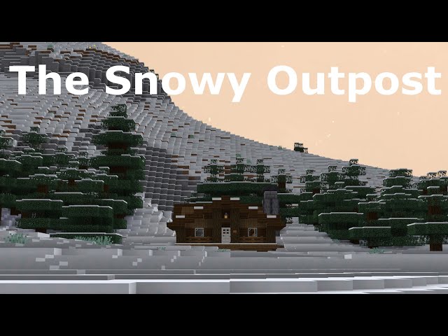 The Snow Outpost (and The Stanley Parable) Minecraft Map