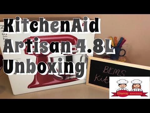 Unboxing my New “Buddy” KitchenAid Stand Mixer| KitchenAid Artisan 4.8 (L) Unboxing