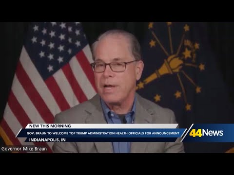Governor Braun hosting two of President Trump's top health officials