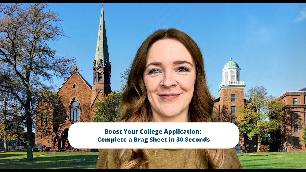 Boost Your College Application: Complete a Brag Sheet in 30 Seconds