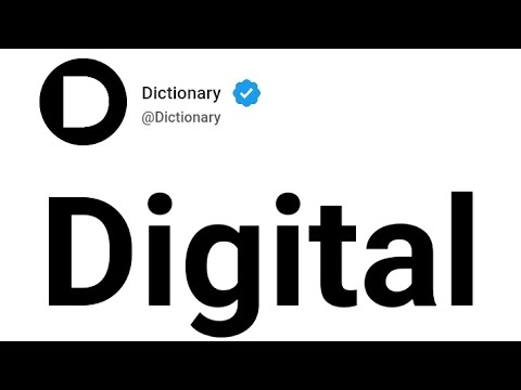 Digital Meaning In English